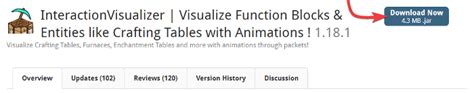 interactionvisualizer minecraft plugin apex hosting