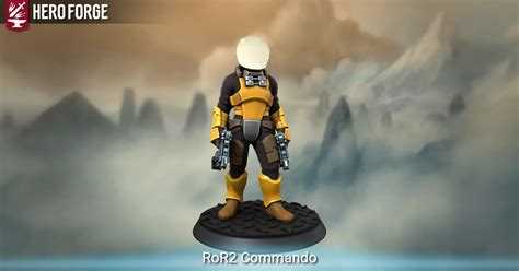 Ror2 Commando Made With Hero Forge