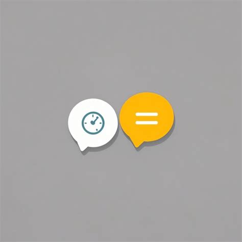 Modern Chat Icons For User Interface Design Premium Ai Generated Image