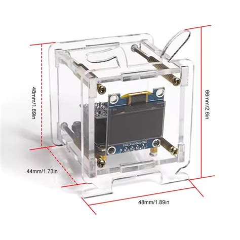 Esp8266 Electronic Kit Oled Display Mini Clock Shell Diy Soldering Project Shopee Singapore