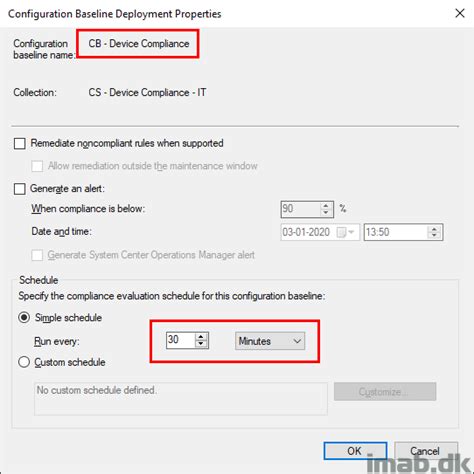 Device Compliance With Configuration Baselines Configuration Manager