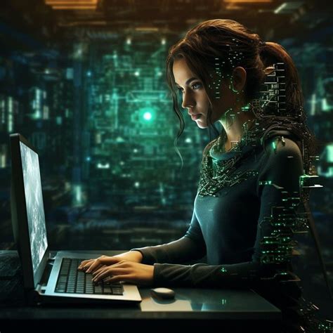 Hacking Logos 🏴‍☠️ Bilgisayar Programlama Kadın Fit Vücut
