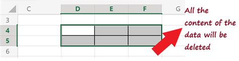 Delete Data In Excel Easy Excel Tips Excel Tutorial Free Excel Help Excel IF Easy