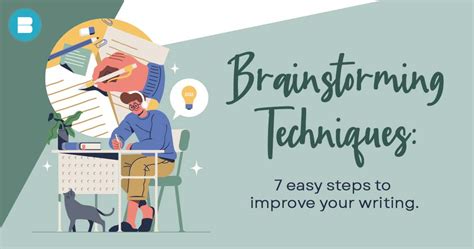 brainstorming techniques 7 steps to improve your writing