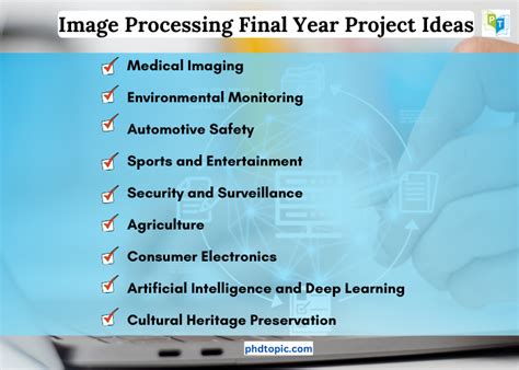image processing final year project topics