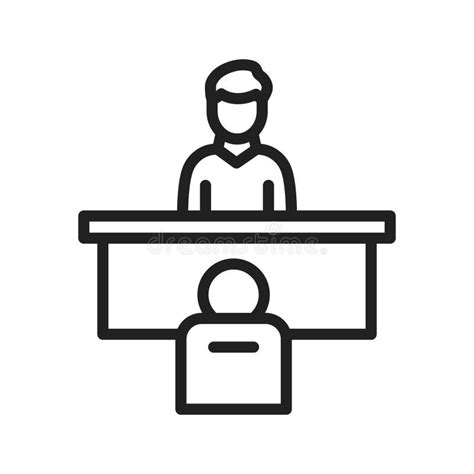 Interview Icon Vector Image Suitable For Mobile Apps Web Apps And Interview Icon Vector Image Suitable For Mobile Apps Web Apps And