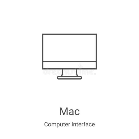Apple Computer Outline