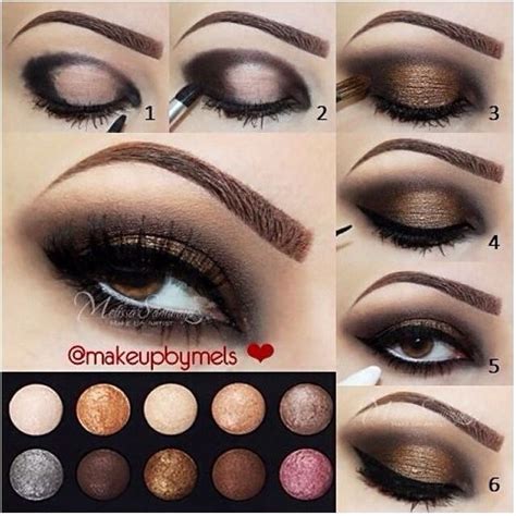 How To Eye Makeup For Brown Eyes Makeup ögon Ögonmakeup Ögonskugga