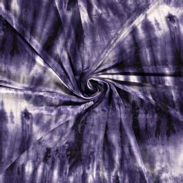 Maille Jersey Tie And Dye Violet