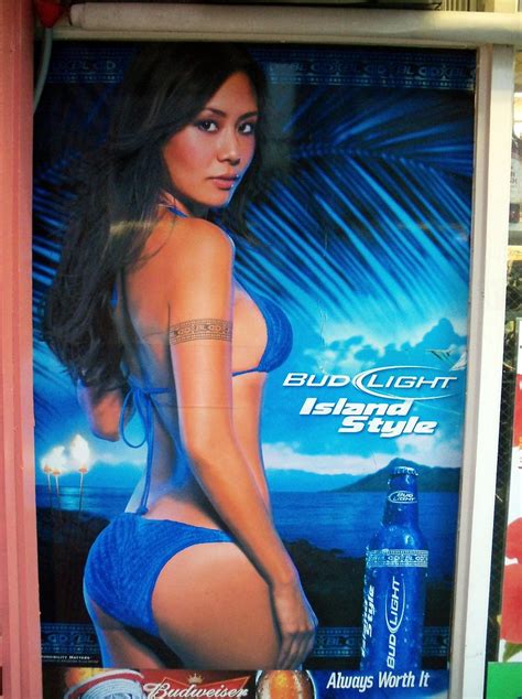 Bud Light Bikini Poster
