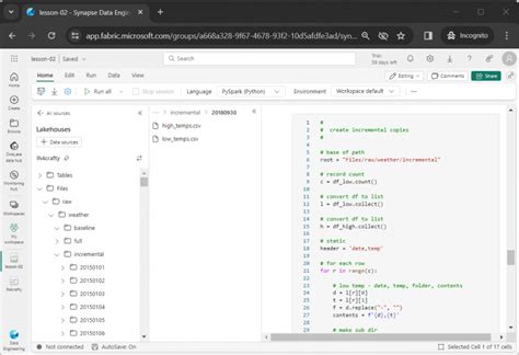 managing files and folders with python data engineering with fabric sqlservercentral