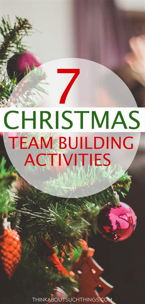 7 Christmas Team Building Activities Everyone Will Love Team Building