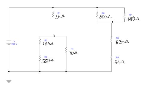 Solved Calculate The Current Flowing Through The Resistors