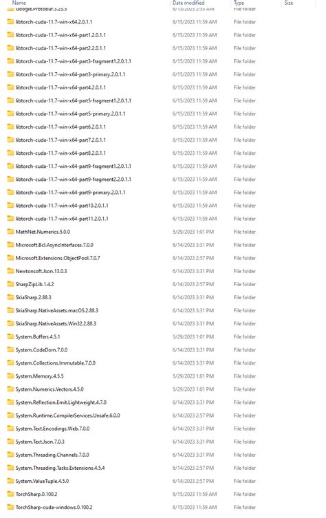 Framework 48 Pulling Unable To Load Dll Libtorchsharp The