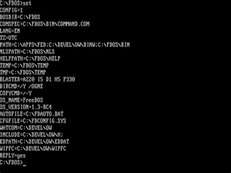 在 Freedos 中设置和使用环境变量 Linuxeden开源社区