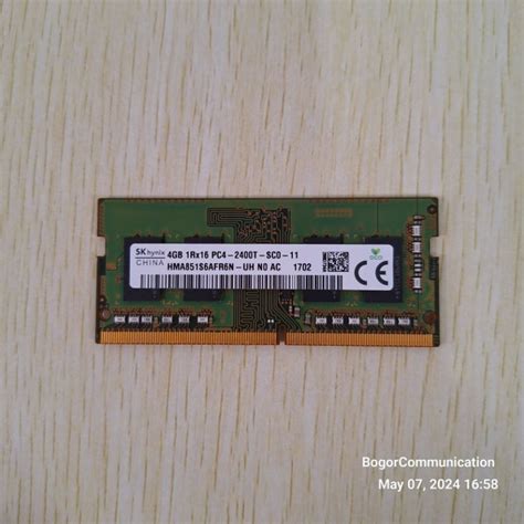 Jual Ram Laptop Ddr4 Hynix 4gb 2400mhz Sodimm Shopee Indonesia
