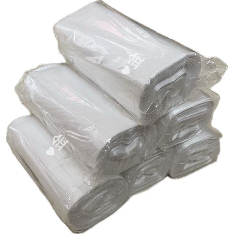 透明白垃圾袋垃圾袋 清潔袋 平底封口 單捲80入41 50cm 民宿 飯店專用⭕️超商取貨上限10捲 蝦皮購物