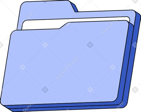 Double Folder For Papers Png Svg