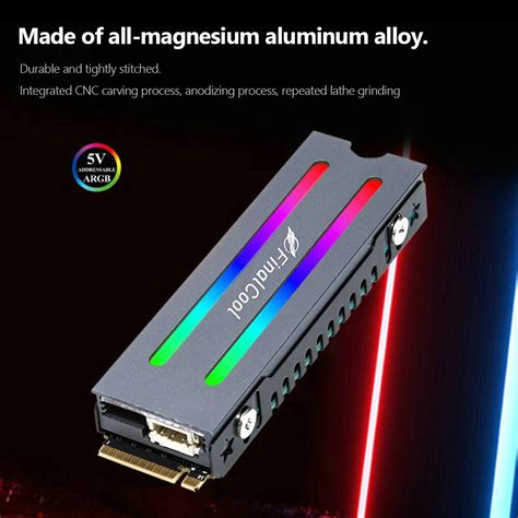 finalcool m 2 ssd cooling heat sink nvme 2280 solid state hard disk