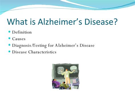 Differentiating Alzheimers Diseas And Dementia Ppt