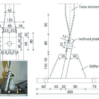 Tube Element To Support Connection Detail Simulation Of Node Connection Download Scientific