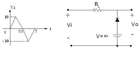 Solved Q1for The Following Clipper Circuit Determine
