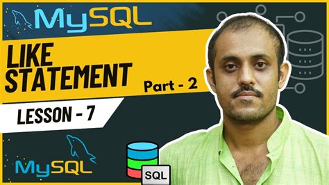 L7 Mysql Like Statement Part 2 Regexp Rlike Mysql For Beginners By Ctgclass Youtube