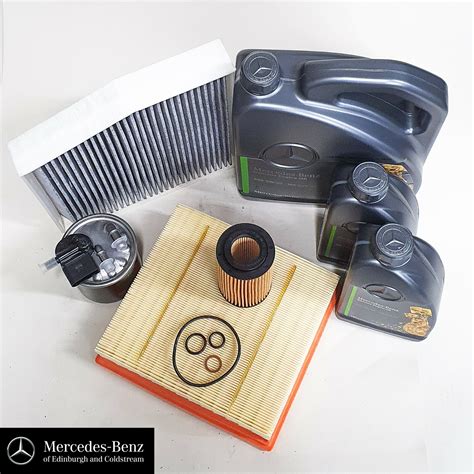 Genuine Mercedes Service Kit A Class A200 Cdi W176 651 Diesel Oil And All