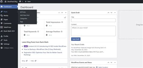 add new wordpress shortpixel blog