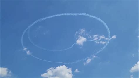 한국전투기예술하늘에새겨진태극기 Youtube