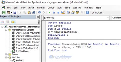 How To Make Vba Function With Arguments In Excel Exceldemy