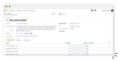 Odoo Cpq Dynamic Product Configurator Software For Smb