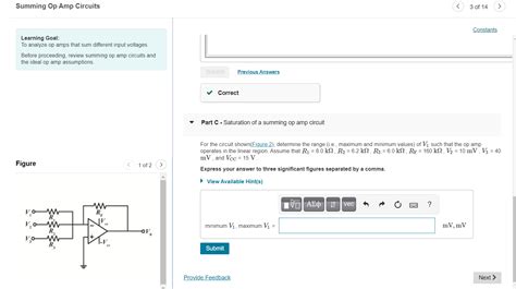 Solved For The Circuit Shown Figure Determine The Range Chegg