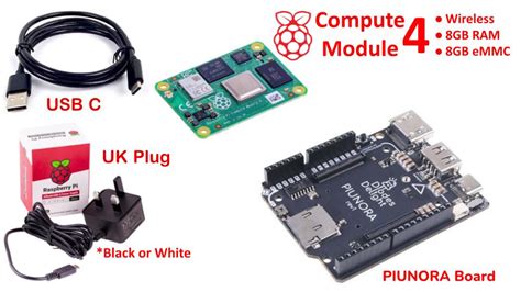 Raspberry Pi Cm4 Wireless 8g Ram 16g Emmc And Kits