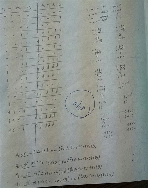 Digital Logic A Circuit To Convert Bit Gray Numbers To BCD Electrical Engineering Stack