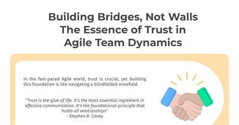 Building Bridges Not Walls The Essence Of Trust In Agile Team