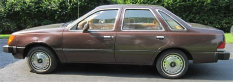 1984 Ford Tempo Gl Sedan 4 Door 2 3l