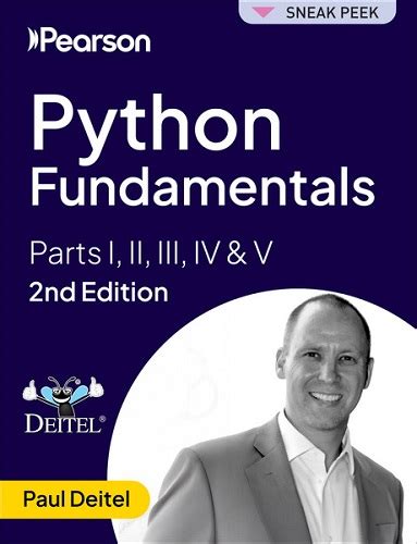 Pearson Python Fundamentals With Paul Deitel 2nd Ed Parts I Ii Iii Iv And V 2025 Free
