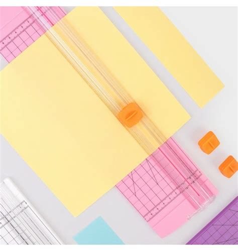 만들기용품 사진재단 인기템 추천 문서재단기 안전칼날커팅기 종이 다꾸용품 포카재단 트리머 슬라이드형 A4 커팅 티몬