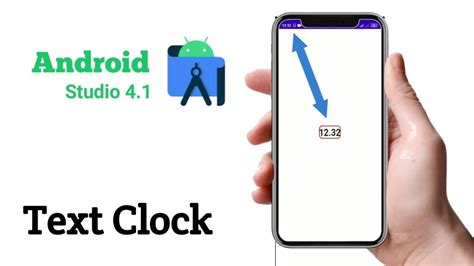 Tutorial TextClock In Android Studio YouTube