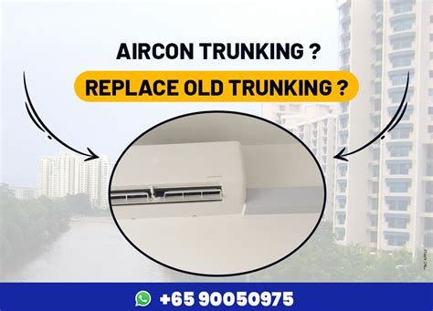 Aircon Trunking Replace Old Trunking Aircool Aircon