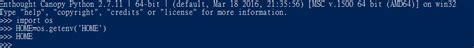 Python Redfish HOME Environment Variable Not Set Please Check Your System Stack Overflow