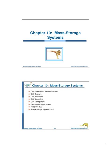 Ch10 Mass Storage Structure Pdf Hard Disk Drive Computer Data Storage