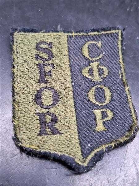 Bundeswehr Ärmelabzeichen Klett Luftwaffe Sfor Patch Kampfanzug Mil 2850
