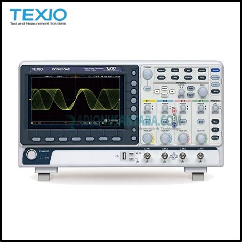 Texio Dcs 2104e Digital Storage Oscilloscope Radio Nusantara