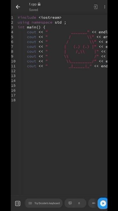 Print Computer 🖥️💻 Using Cpp Coder Viral Youtube