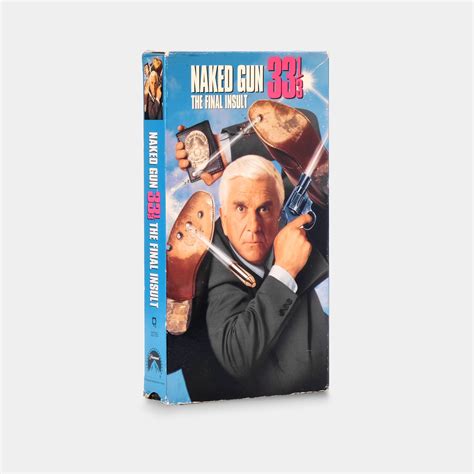 Naked Gun 33 13 The Final Insult Vhs Tape