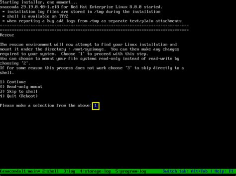 How To Boot Rhel 8 Into Rescue Mode From Installation Dvdiso 2daygeek