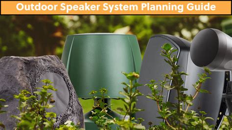 Outdoor Speaker System Planning Guide Outdoor Speaker Depot