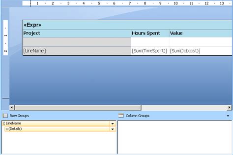 Reporting Services Add Together Grouped Rows Into One Value Stack